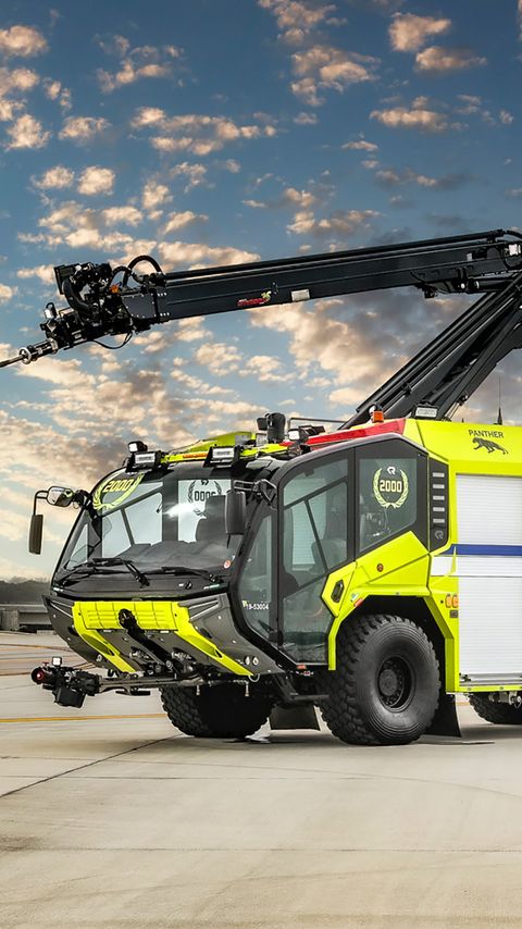 30 Years PANTHER | An ARFF vehicle celebrates anniversary
